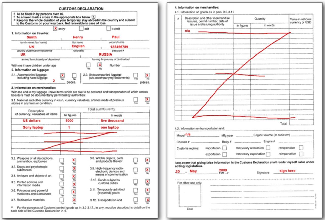 Russian Customs Regulations & Declaration – Visa Agency by Flado Indonesia
