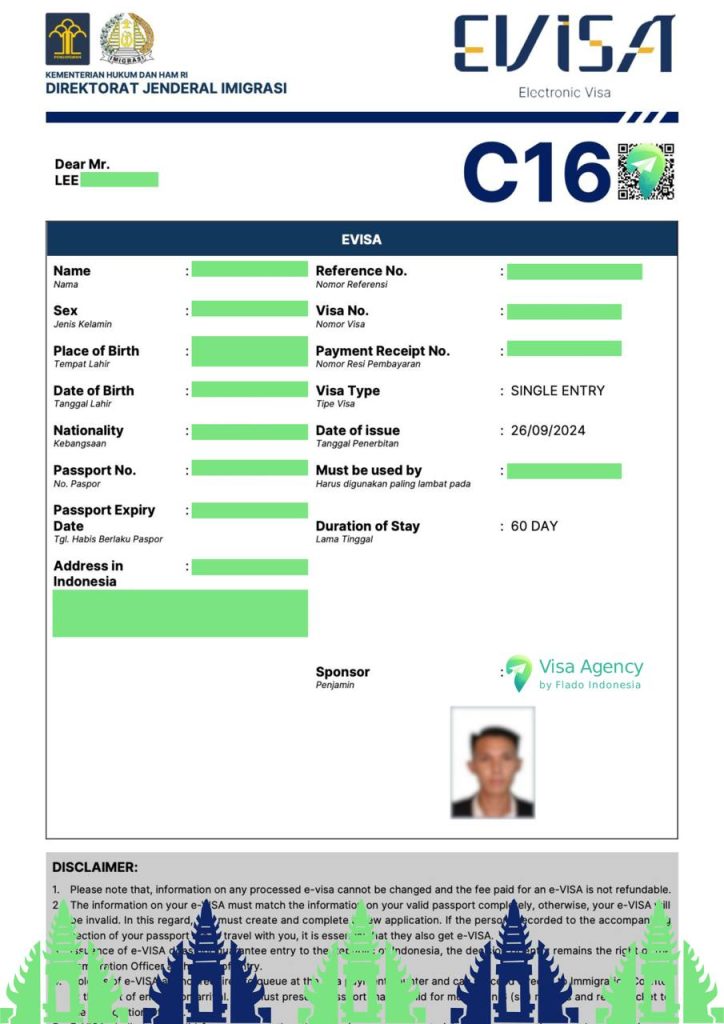 Specialized Visa: C15, C16, C17, C18, C19, C20 (Standard Package ...