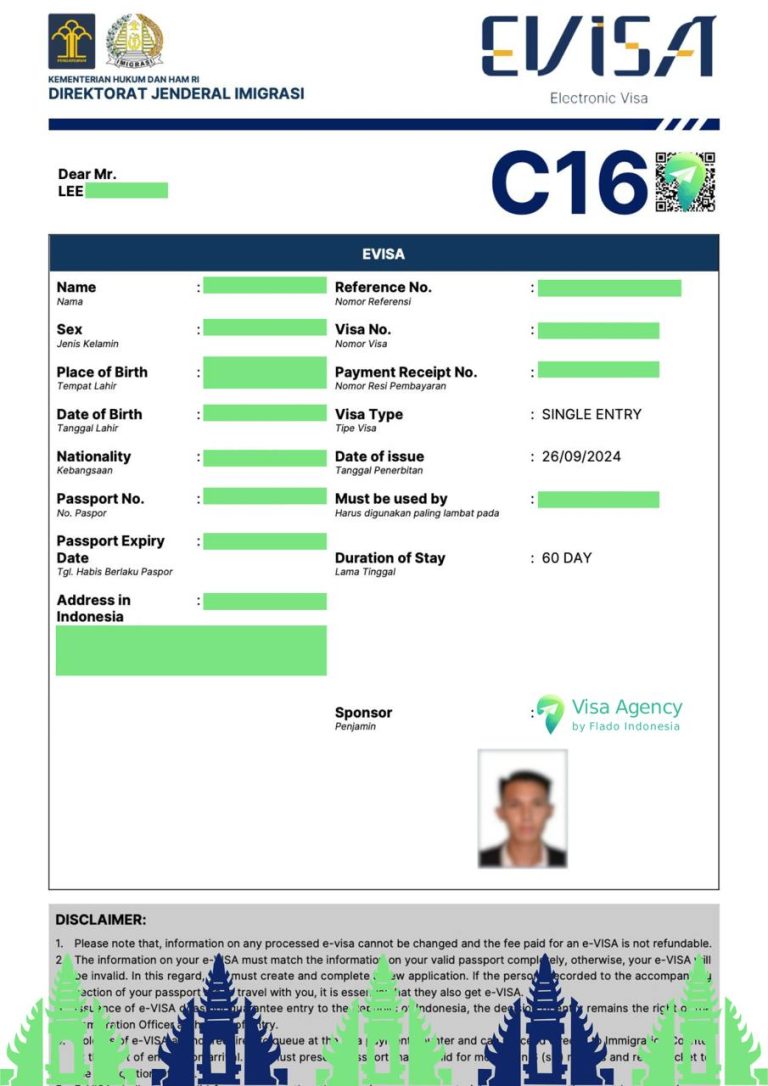 Specialized Visa: C15, C16, C17, C18, C19, C20 (Standard Package ...